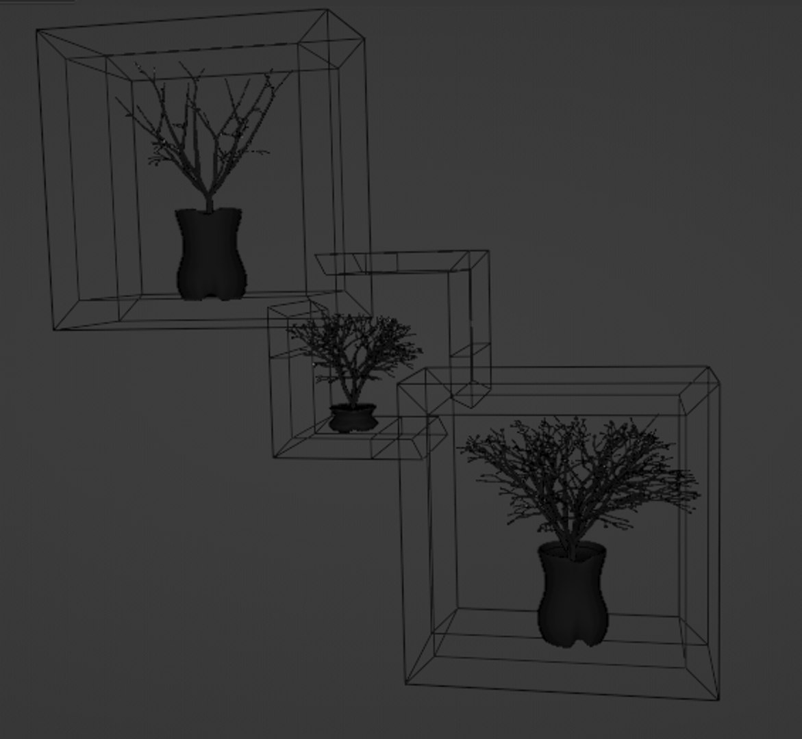 Rectangular modern Frame 3D model - TurboSquid 2072525