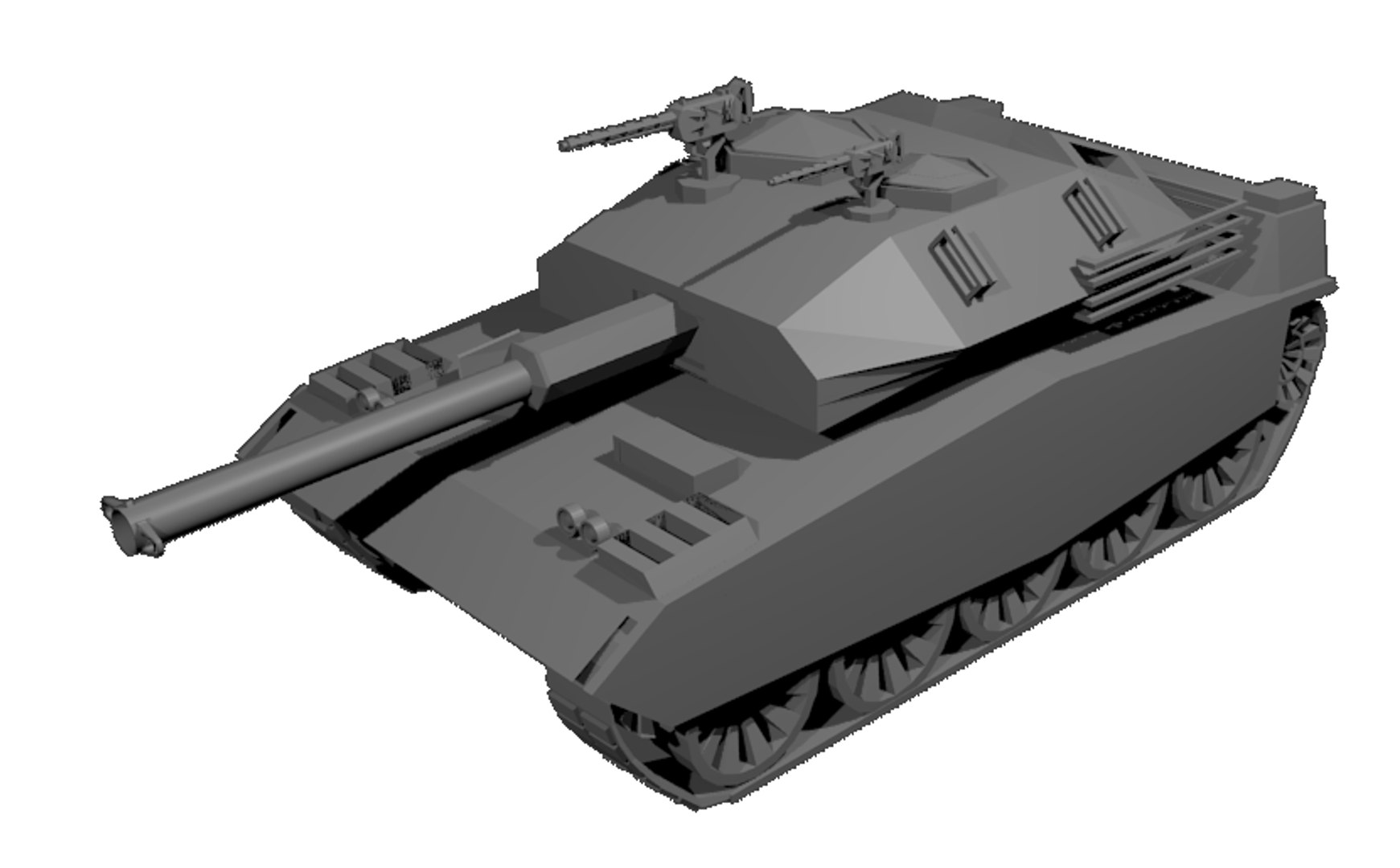 Wwii M4a1 3d Model