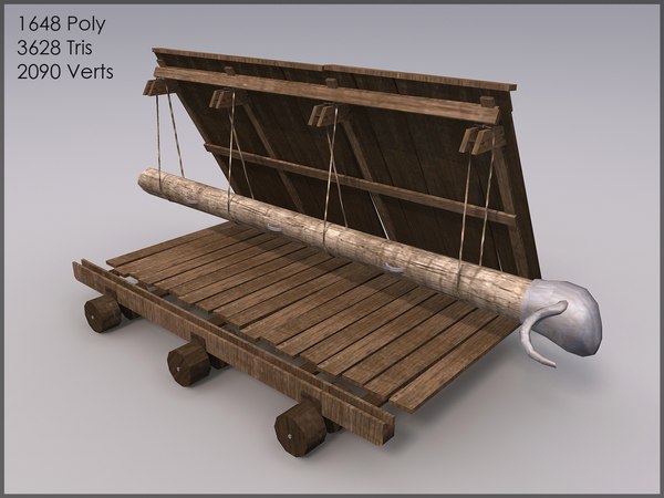3d model battering ram