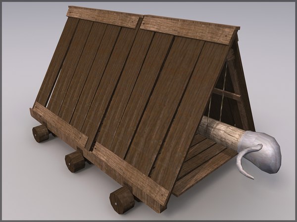 3d model battering ram