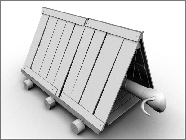 3d model battering ram