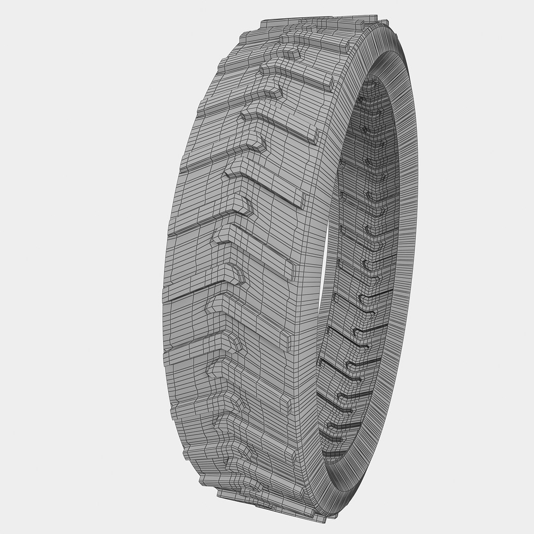 Tractor Tires 3d Model