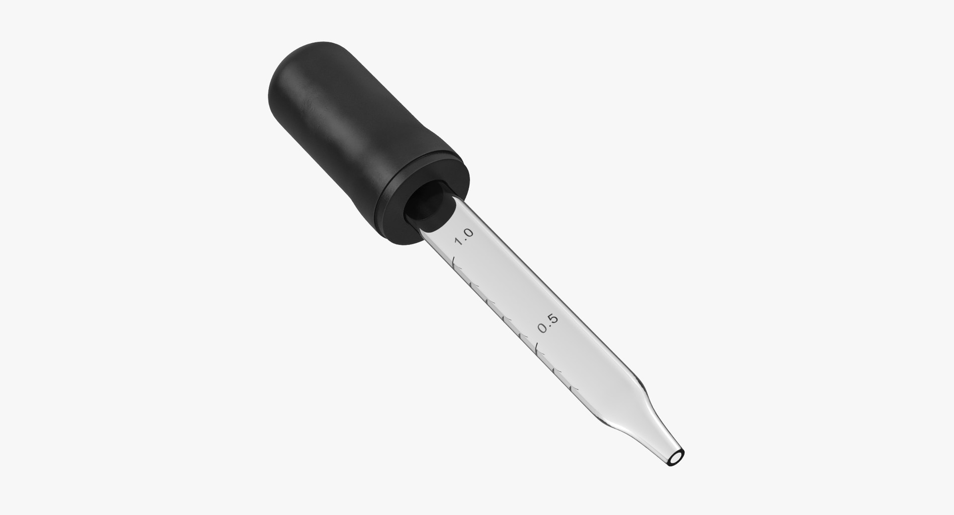 Medicine Dropper 3d Model