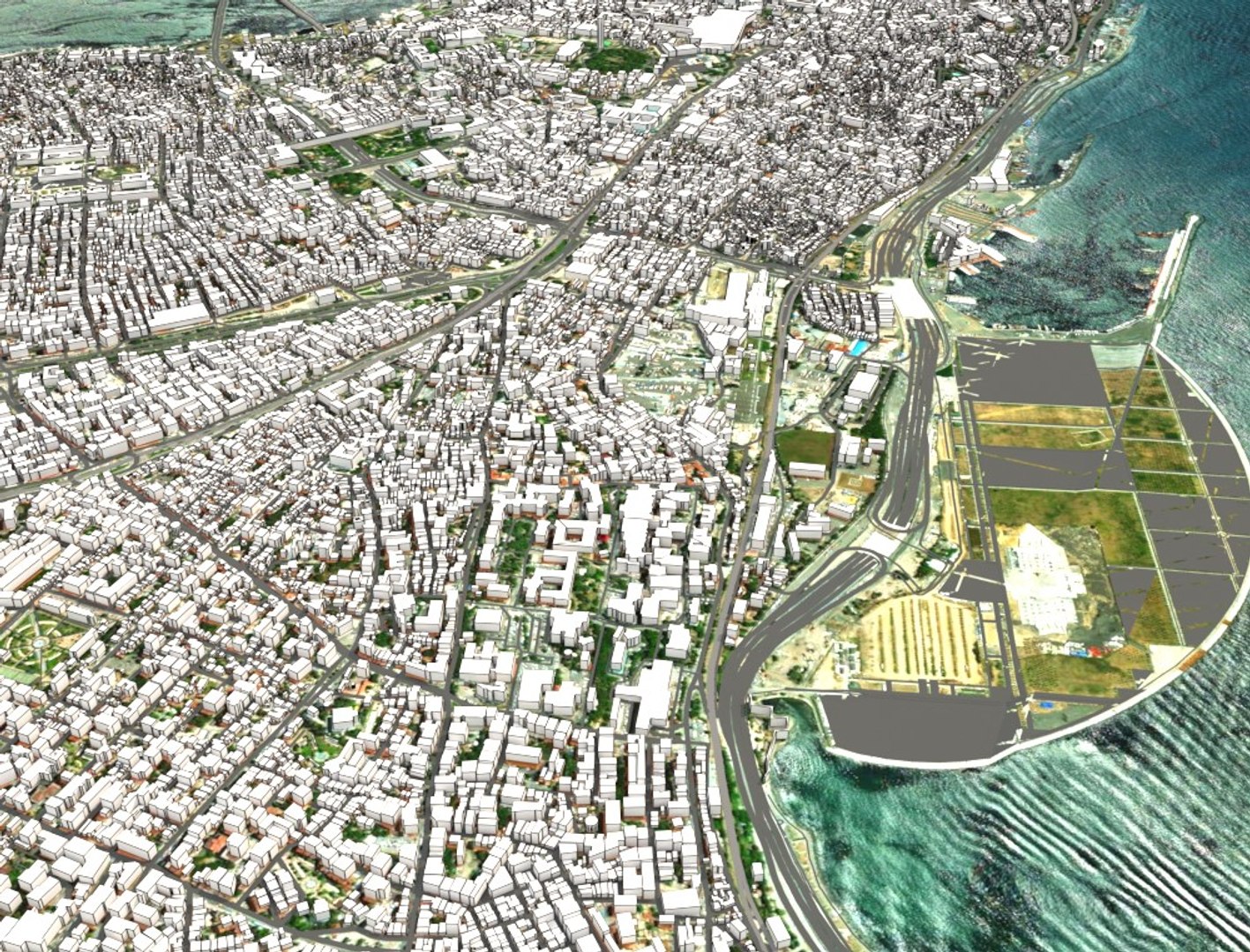 Cityscape Istanbul City Turkey 3D Model - TurboSquid 1638332