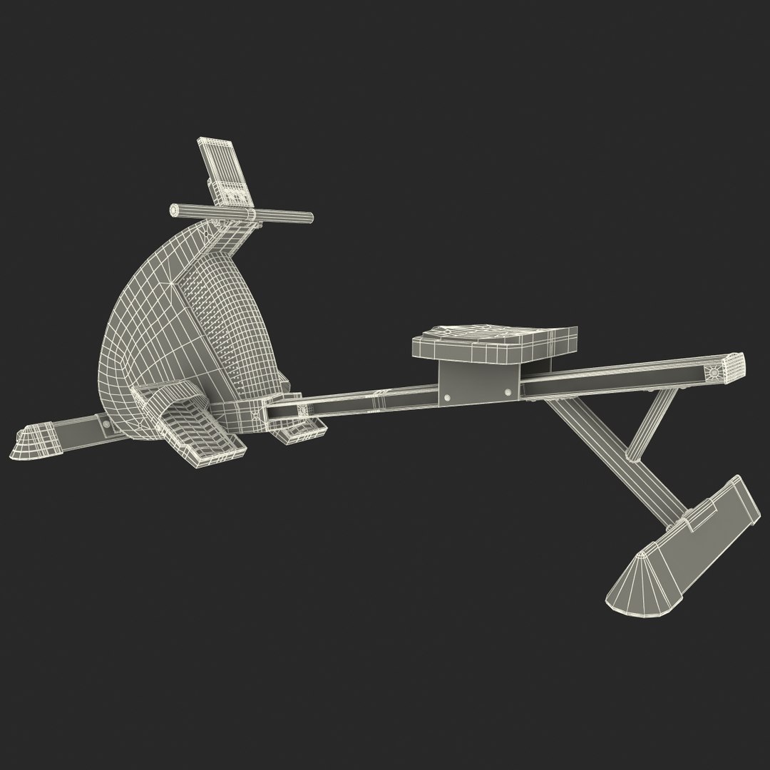 3d Obj Rowing Machine Dkn R310