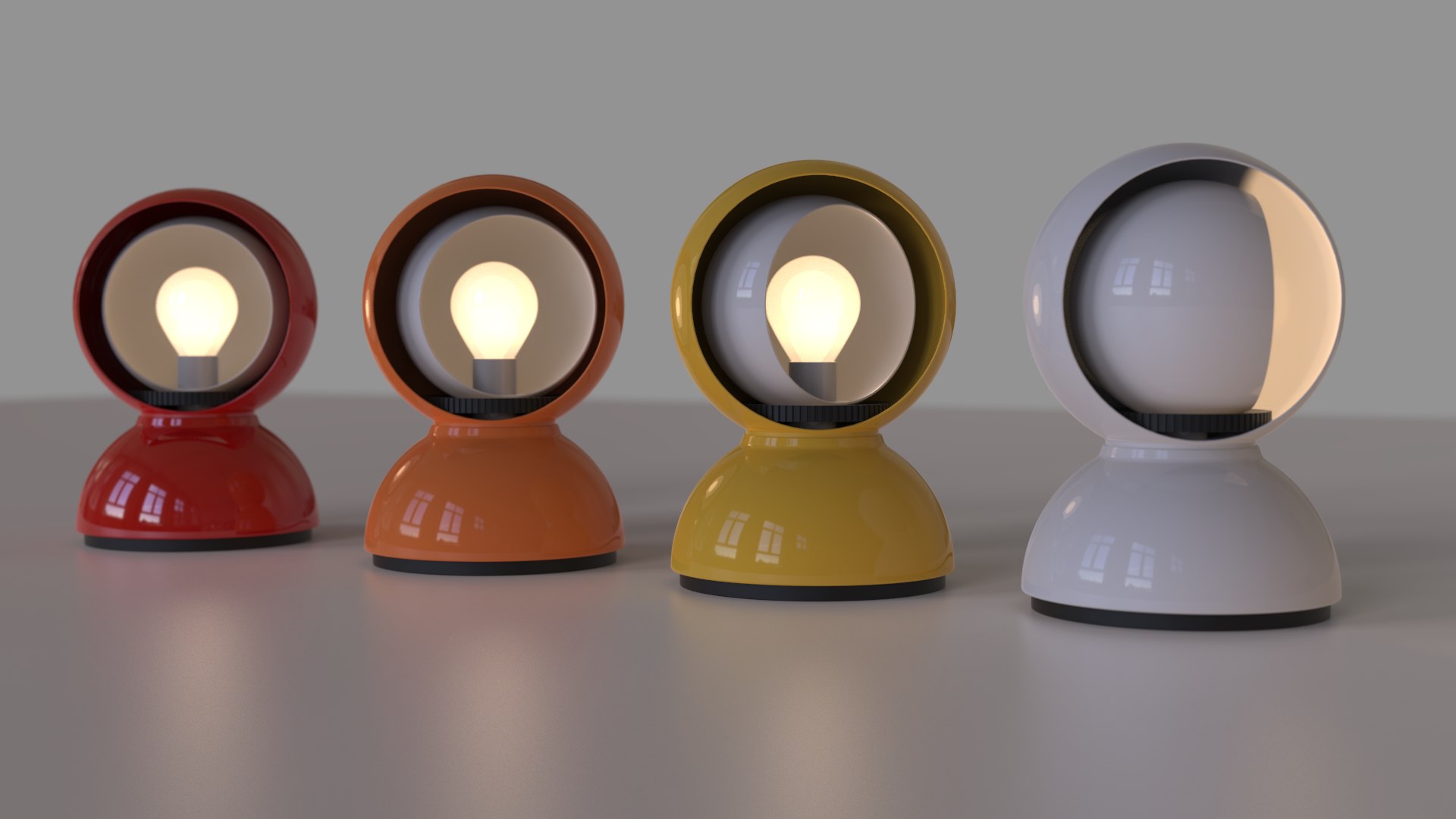 Eclisse Lamp 3D Model - TurboSquid 2031414