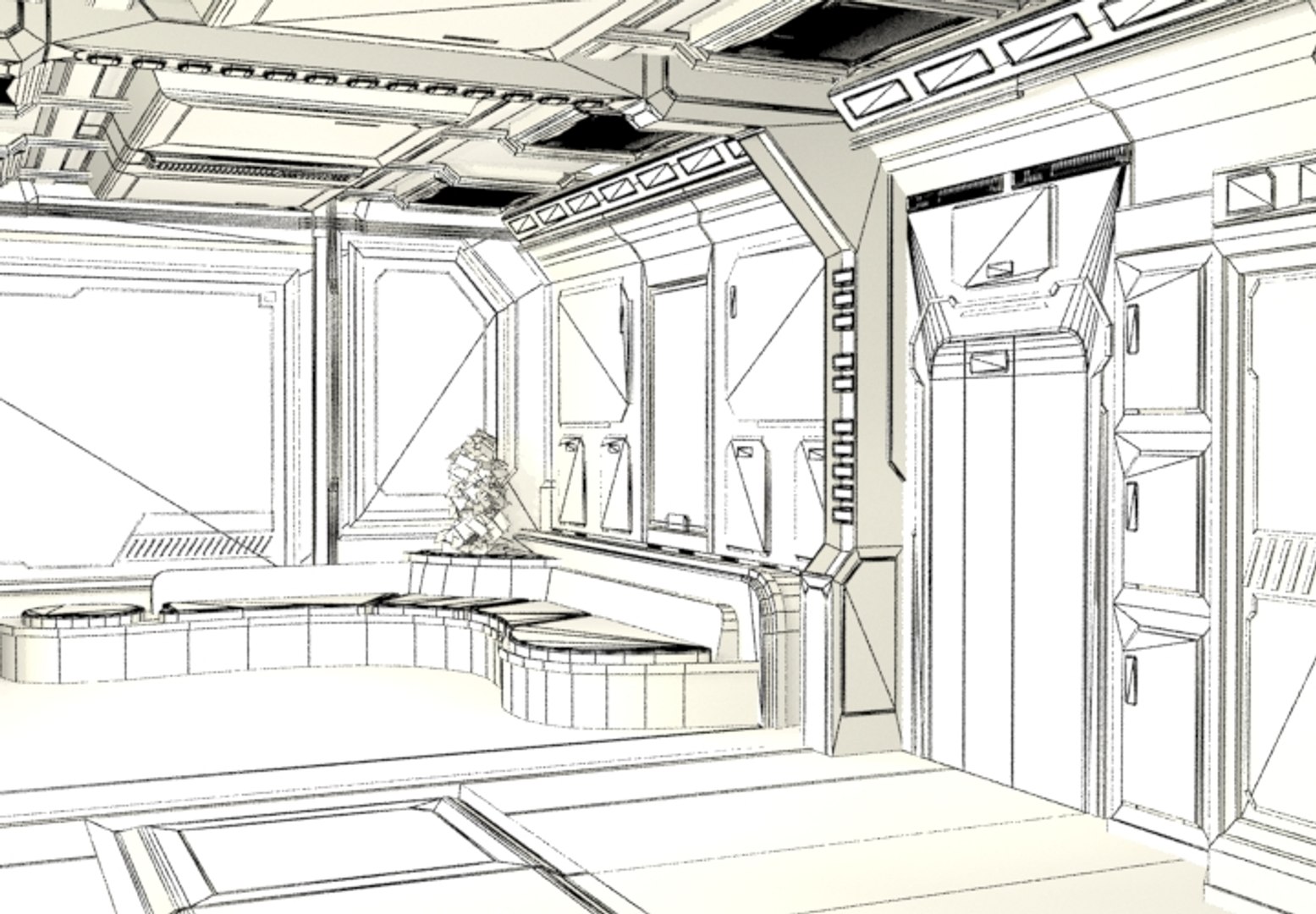 Max - Sci Fi Interior