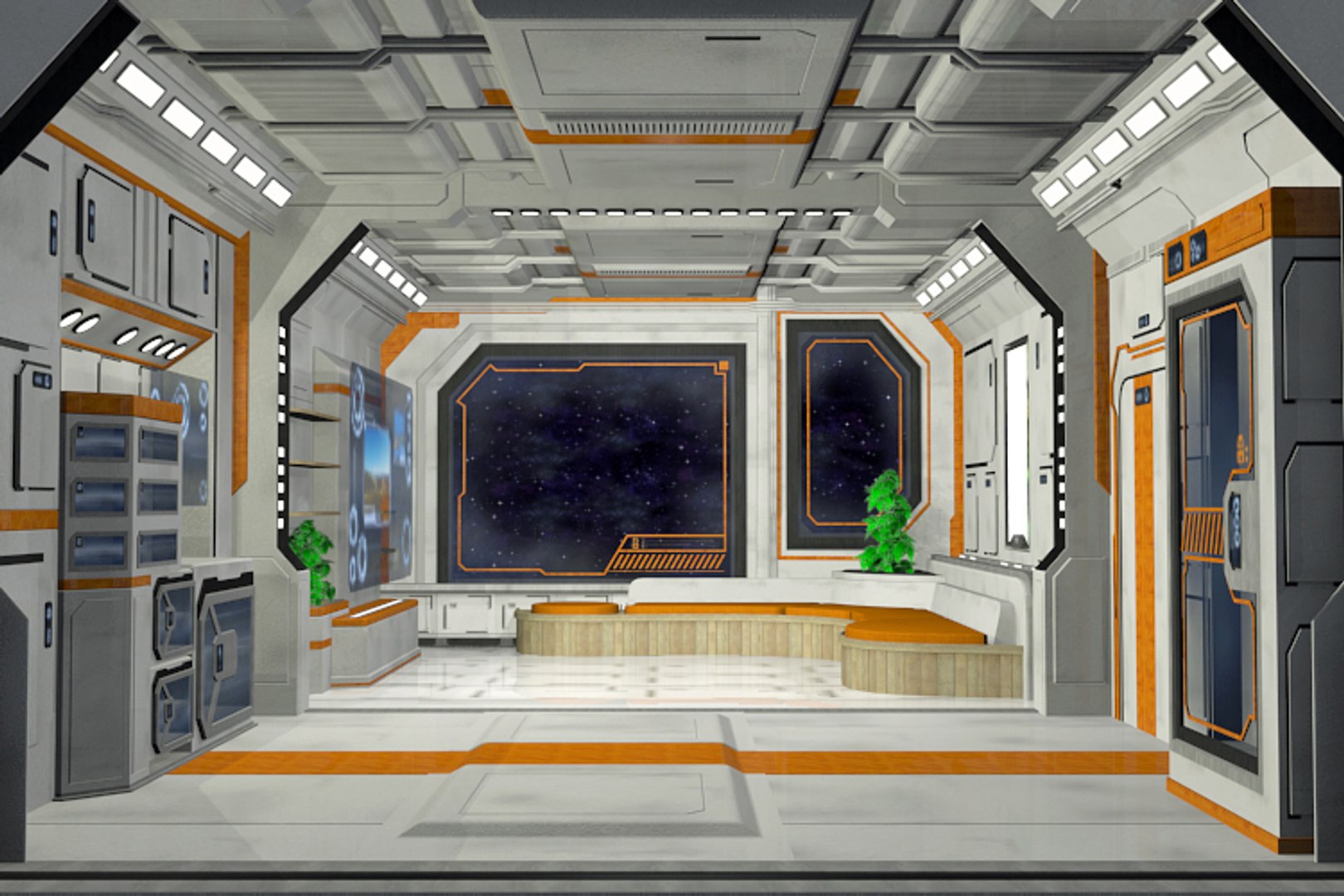 Max - Sci Fi Interior