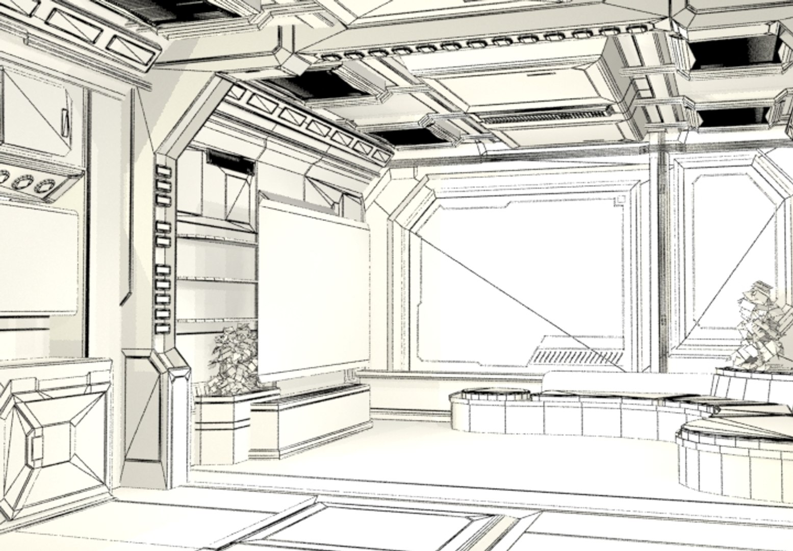 Max Sci Fi Interior