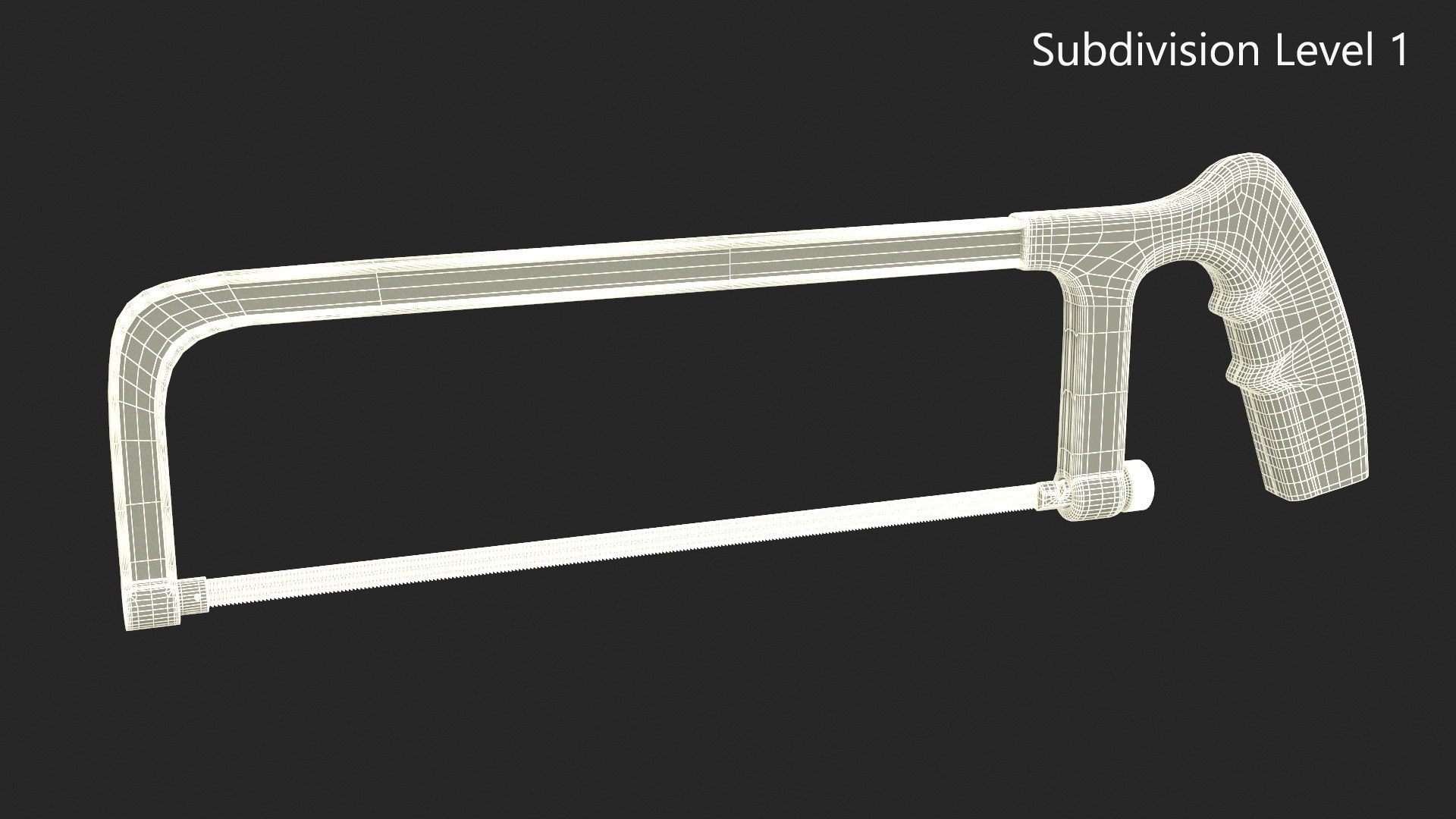 Handheld Hacksaw Tool 3D Model - TurboSquid 2183972