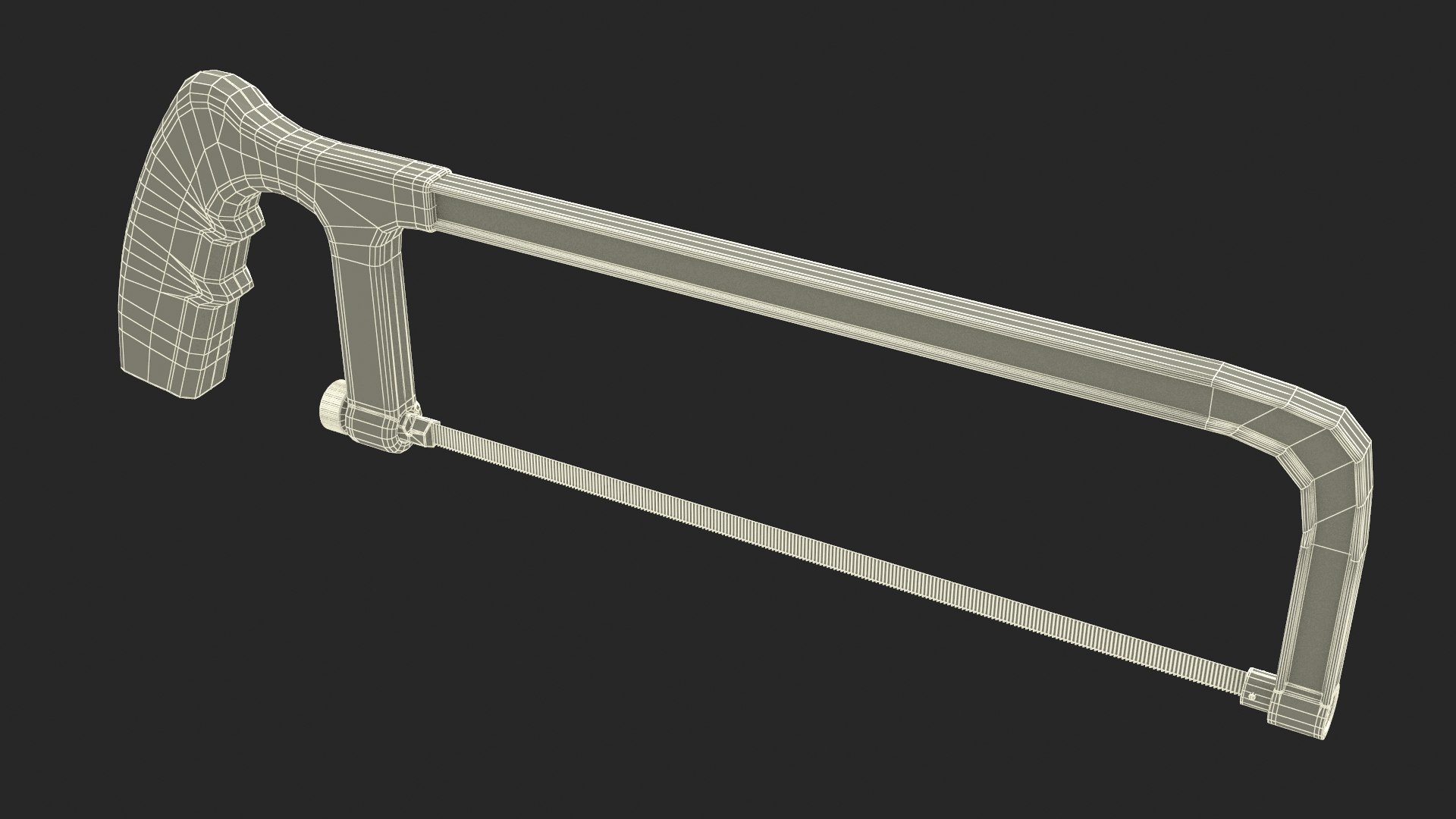 Handheld Hacksaw Tool 3D Model - TurboSquid 2183972