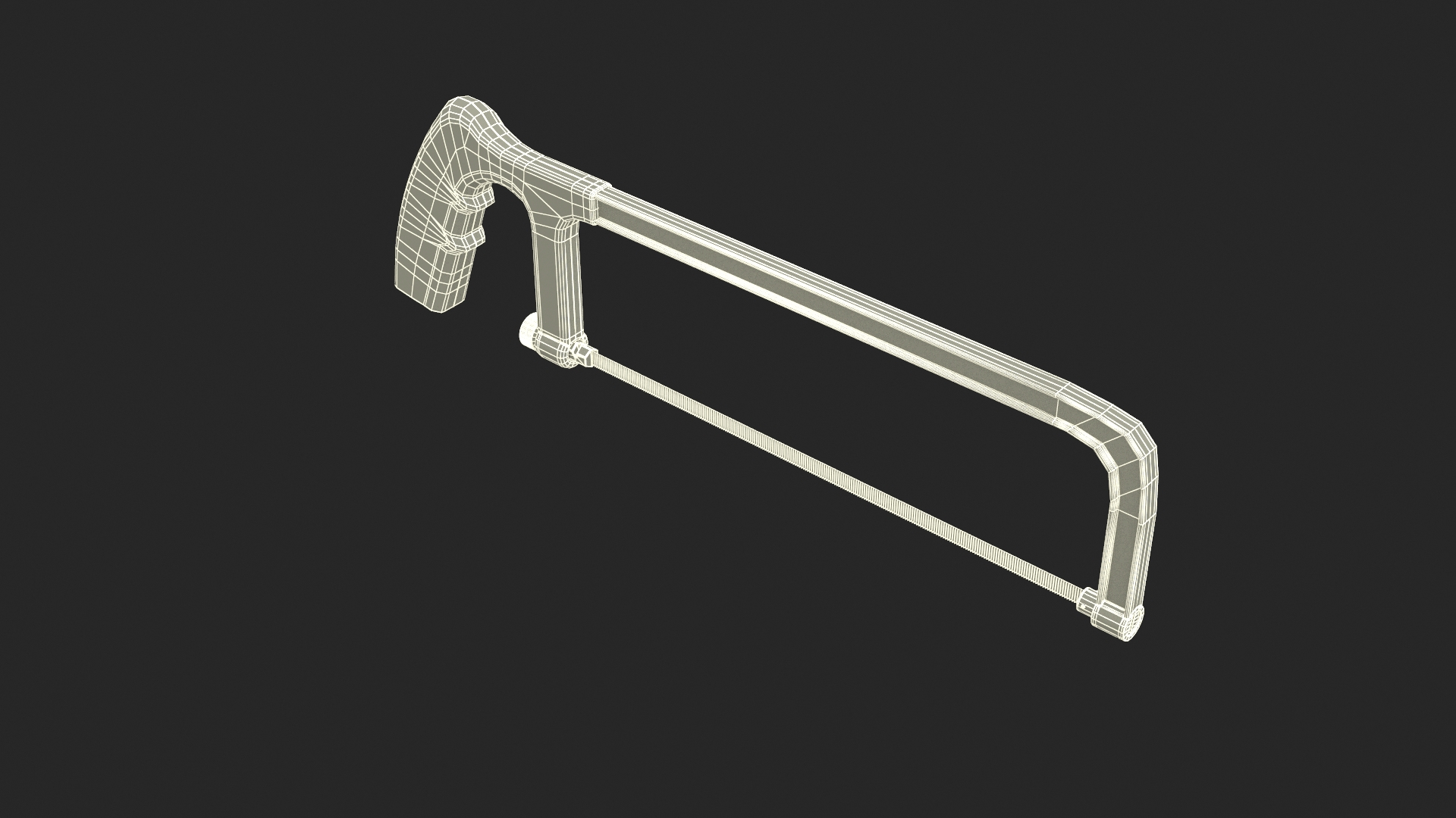 Handheld Hacksaw Tool 3D Model - TurboSquid 2183972