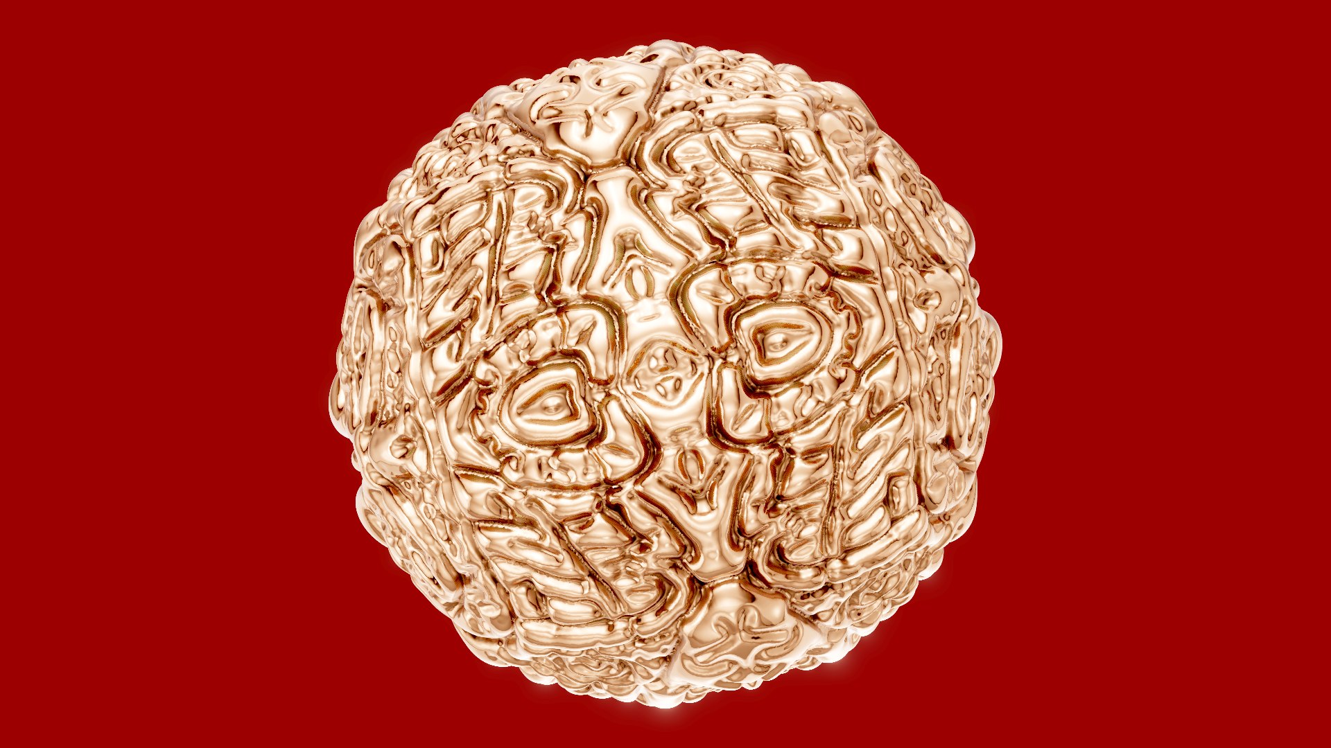 3D Model Celtic Knot Textured Ball - TurboSquid 2351643