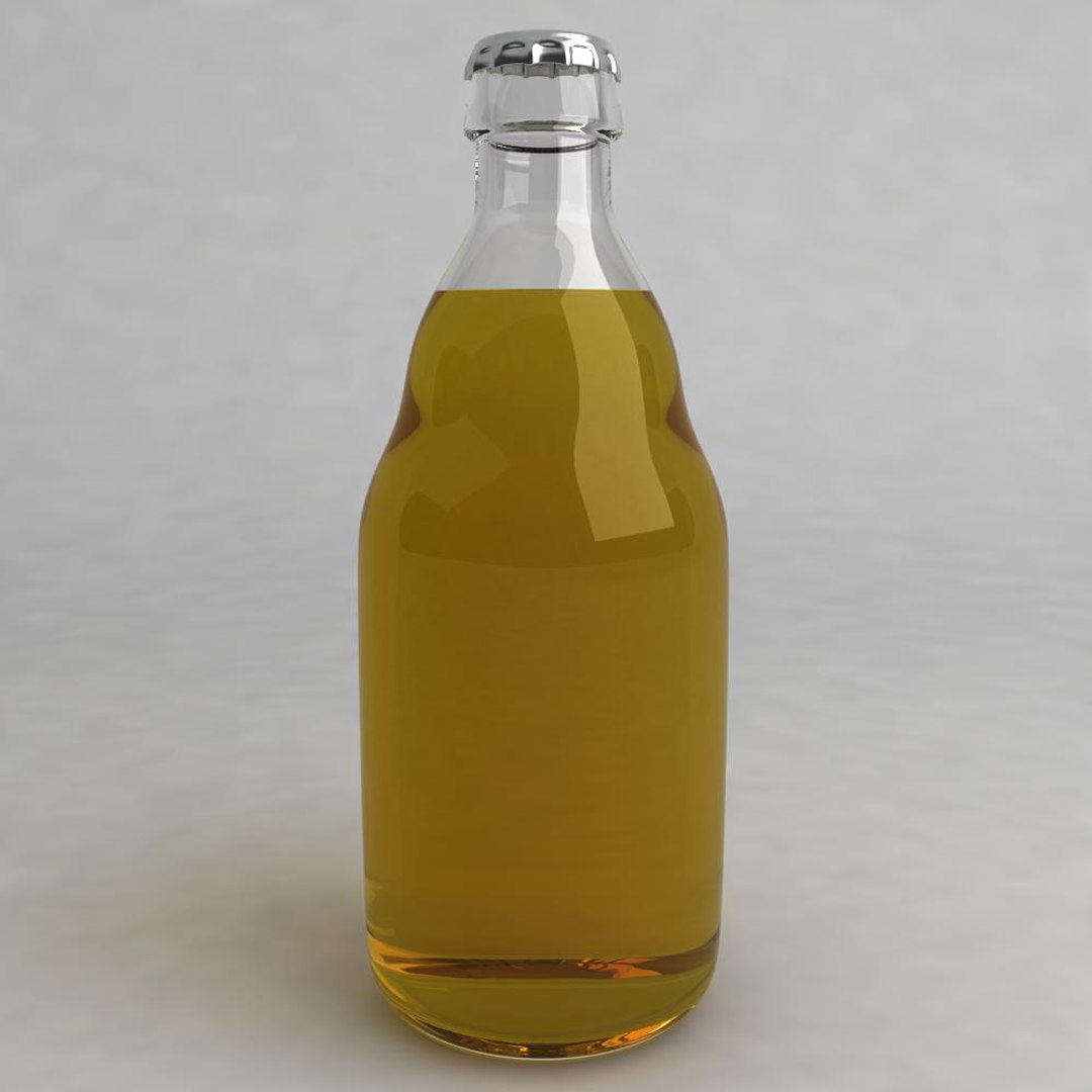 3D beer bottle model - TurboSquid 564304