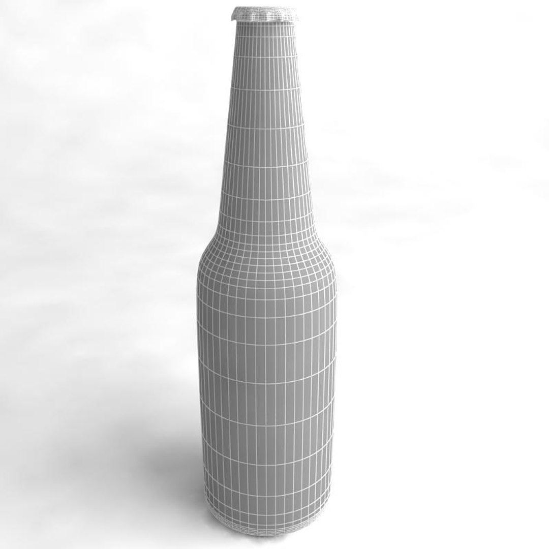 3D beer bottle model - TurboSquid 564304