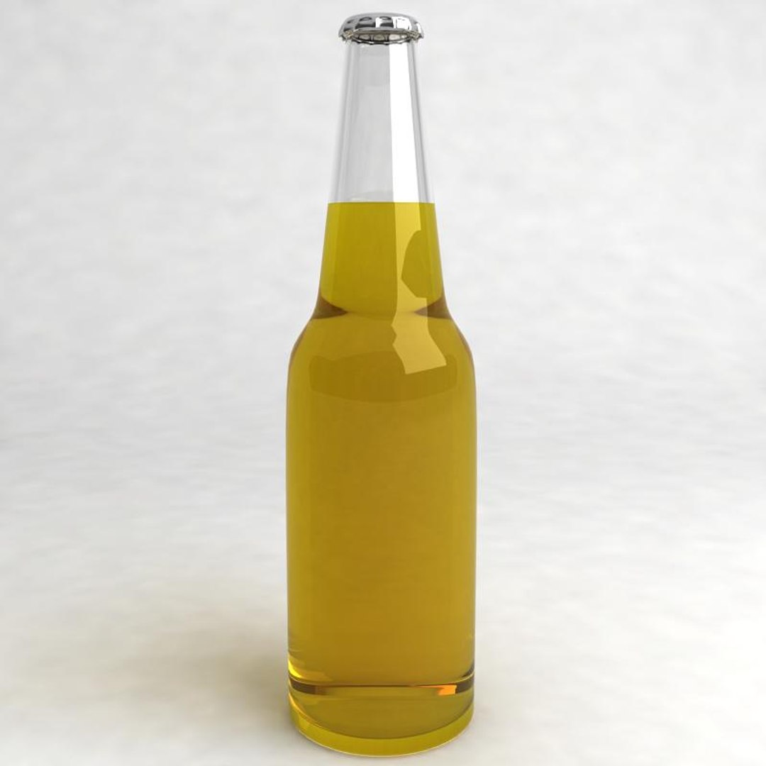 3D beer bottle model - TurboSquid 564304
