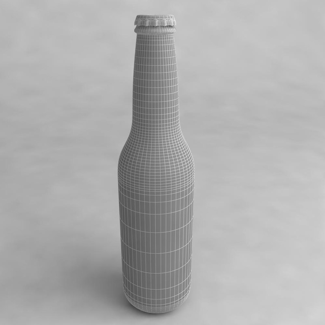 3D beer bottle model - TurboSquid 564304