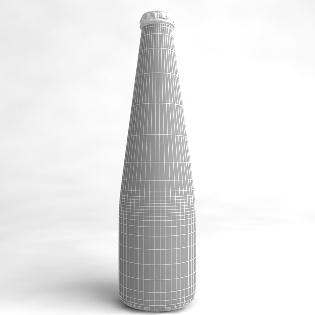 3D beer bottle model - TurboSquid 564304