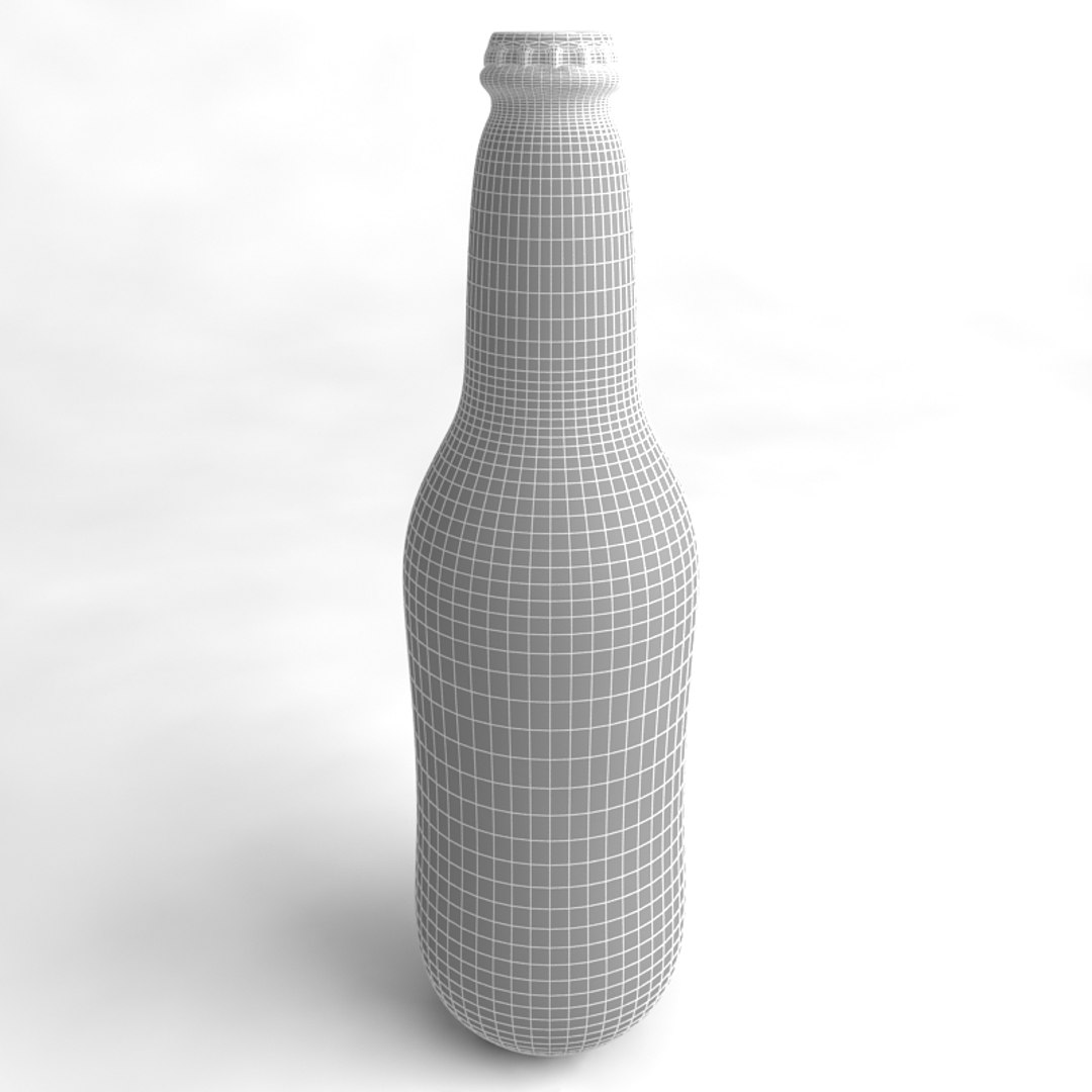 3D beer bottle model - TurboSquid 564304