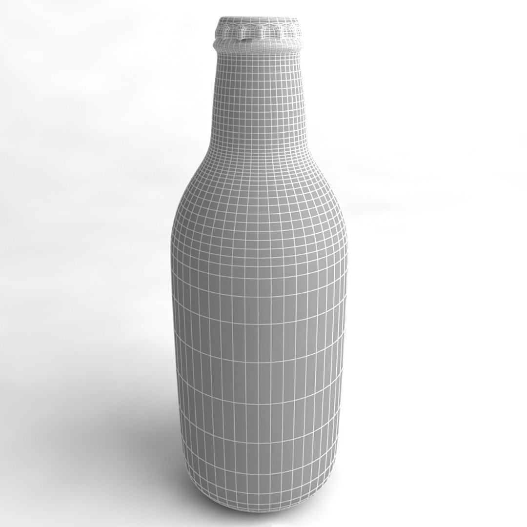 3D beer bottle model - TurboSquid 564304