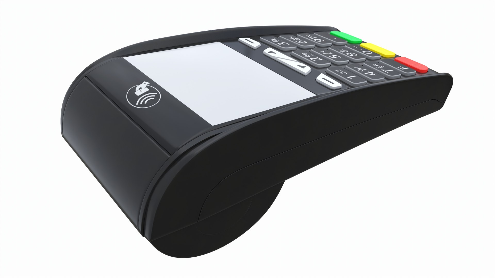 Universal Credit Card POS Terminal 02 3D - TurboSquid 2201754