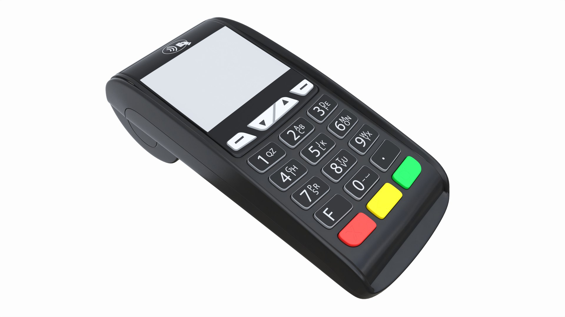 Universal Credit Card POS Terminal 02 3D - TurboSquid 2201754