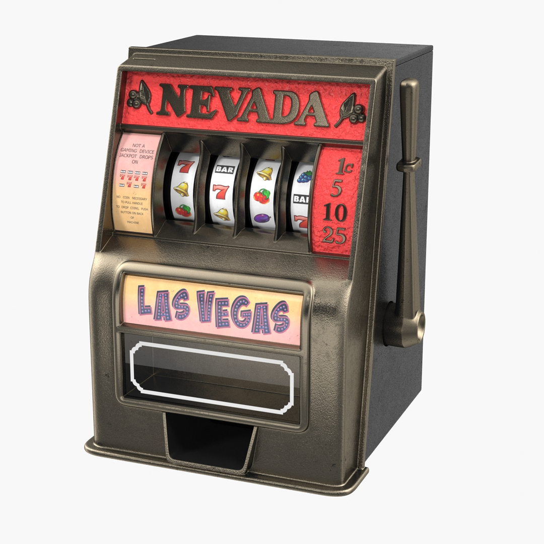 Vintage Slot Machine Model - TurboSquid 1209403