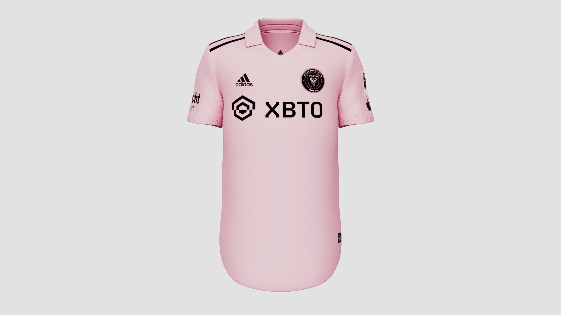 modelo 3d Inter Miami CF Lionel Messi Adidas Pink 2023 The Heart Beat ...