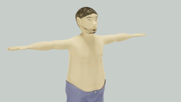 Male character average guy 3D model - TurboSquid 1469450