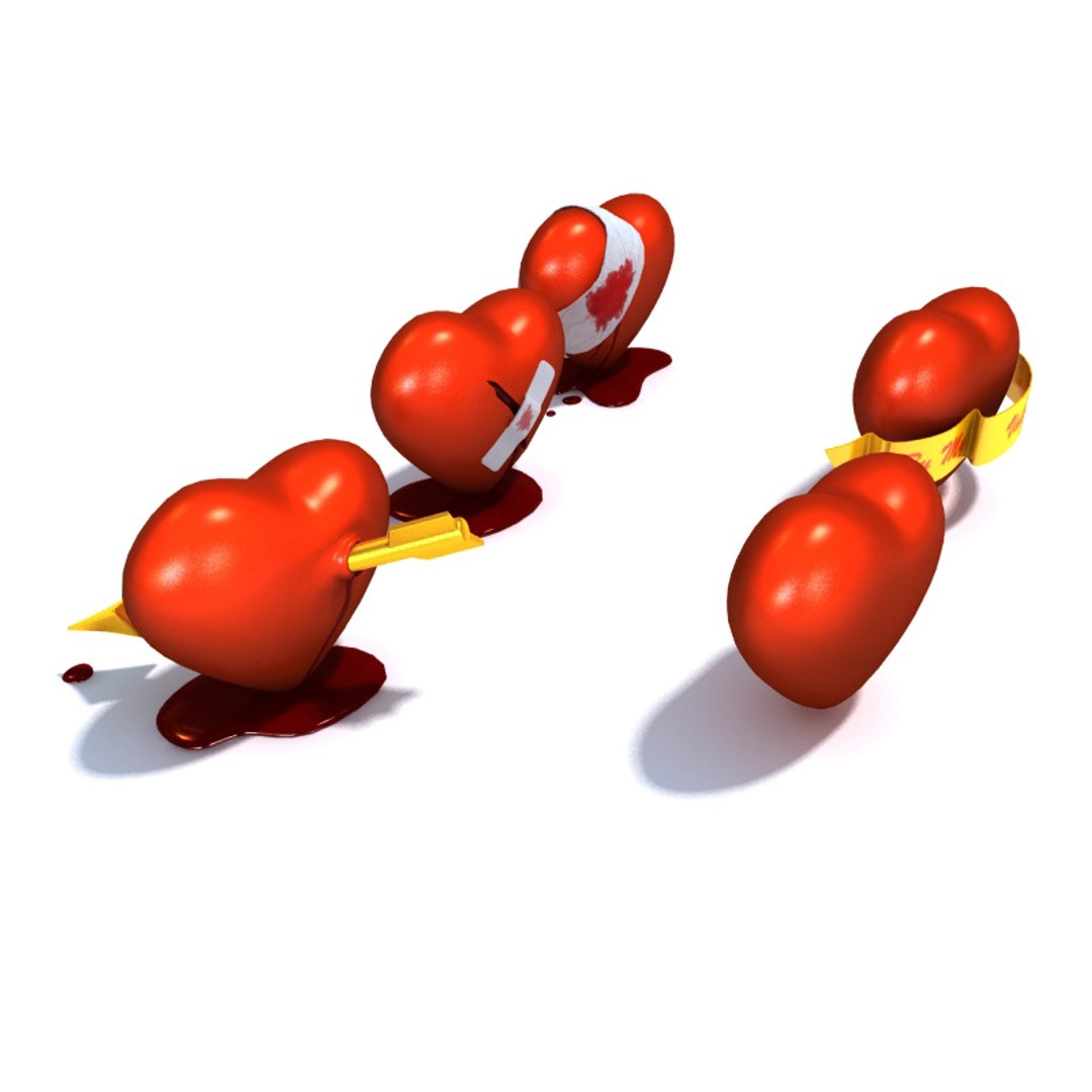 battle hearts 3d max