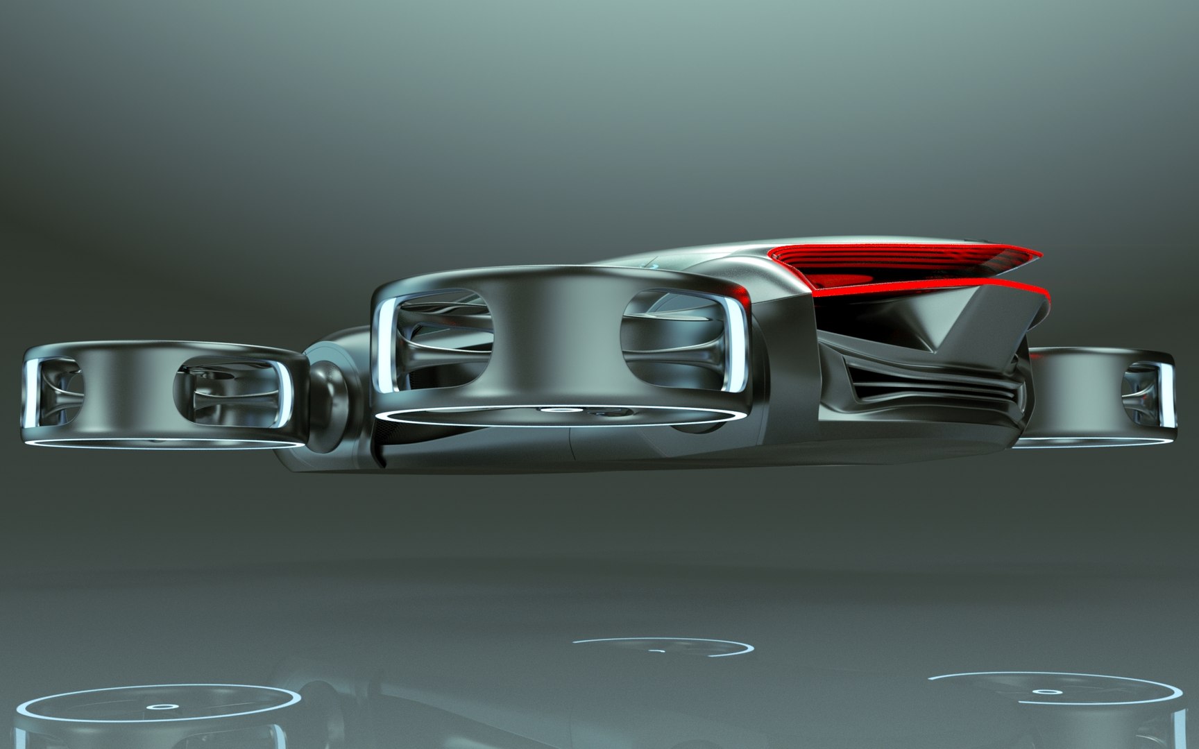 3D Model T Copter Car 61 - TurboSquid 2072604