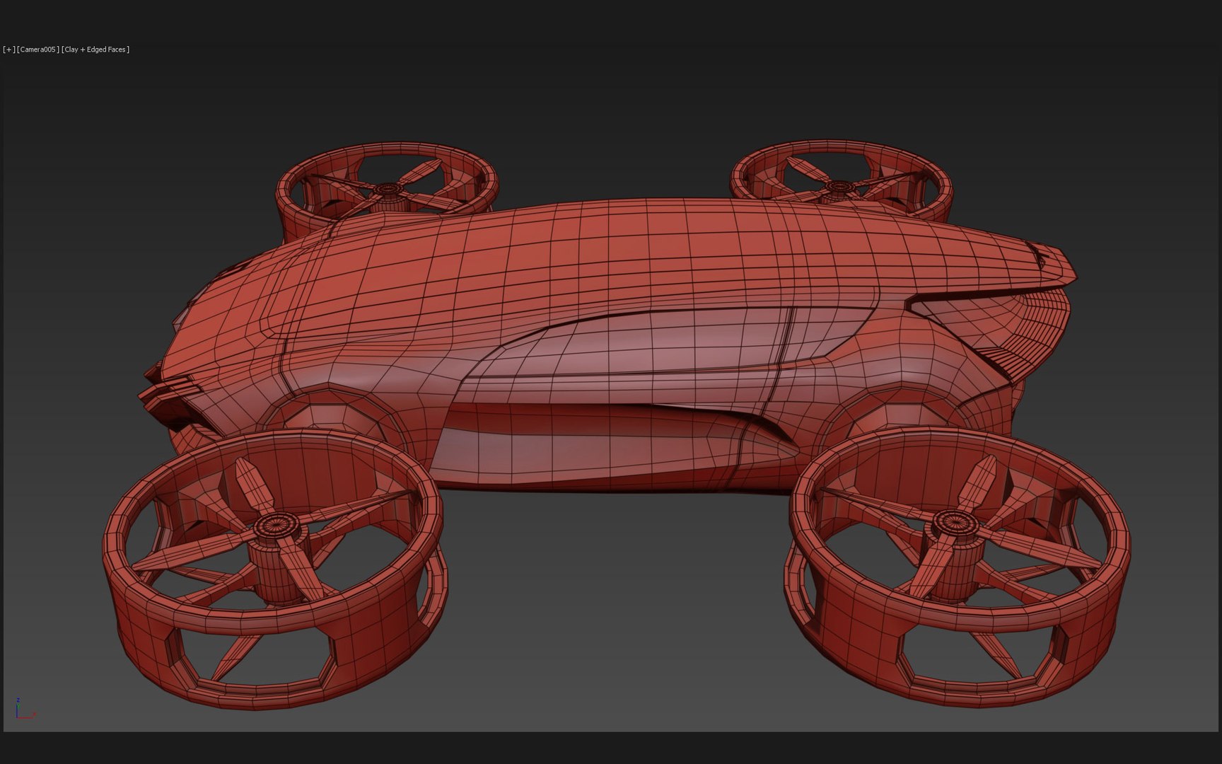3D Model T Copter Car 61 - TurboSquid 2072604