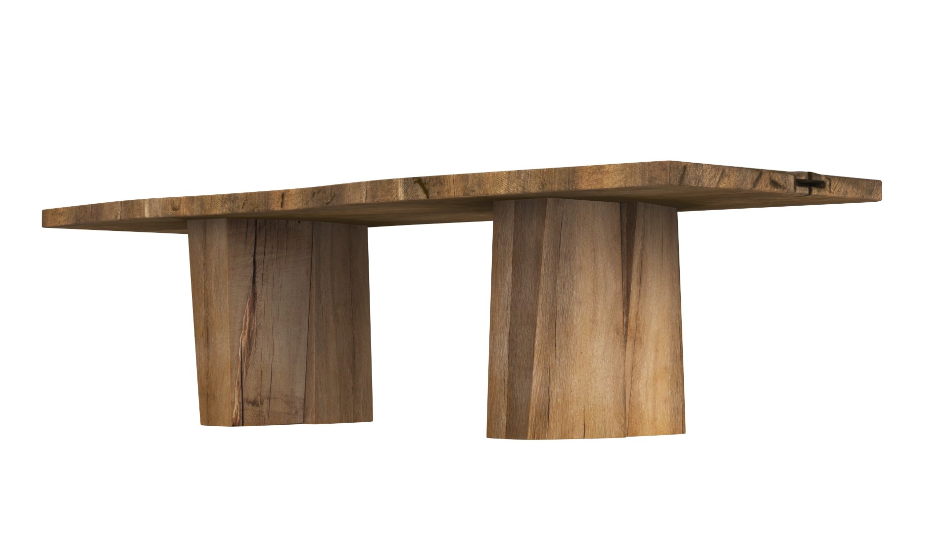 3D Sculpted Massive Dining Table V9 And T-Chairs - TurboSquid 2291490