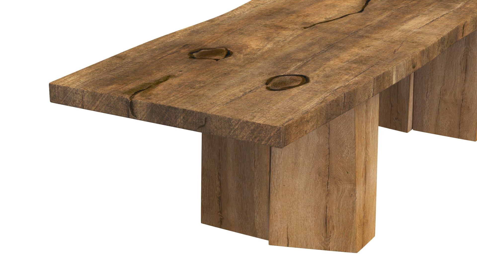 3D Sculpted Massive Dining Table V9 And T-Chairs - TurboSquid 2291490