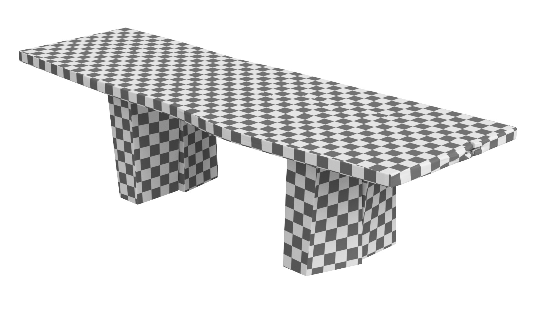 3D Sculpted Massive Dining Table V9 And T-Chairs - TurboSquid 2291490