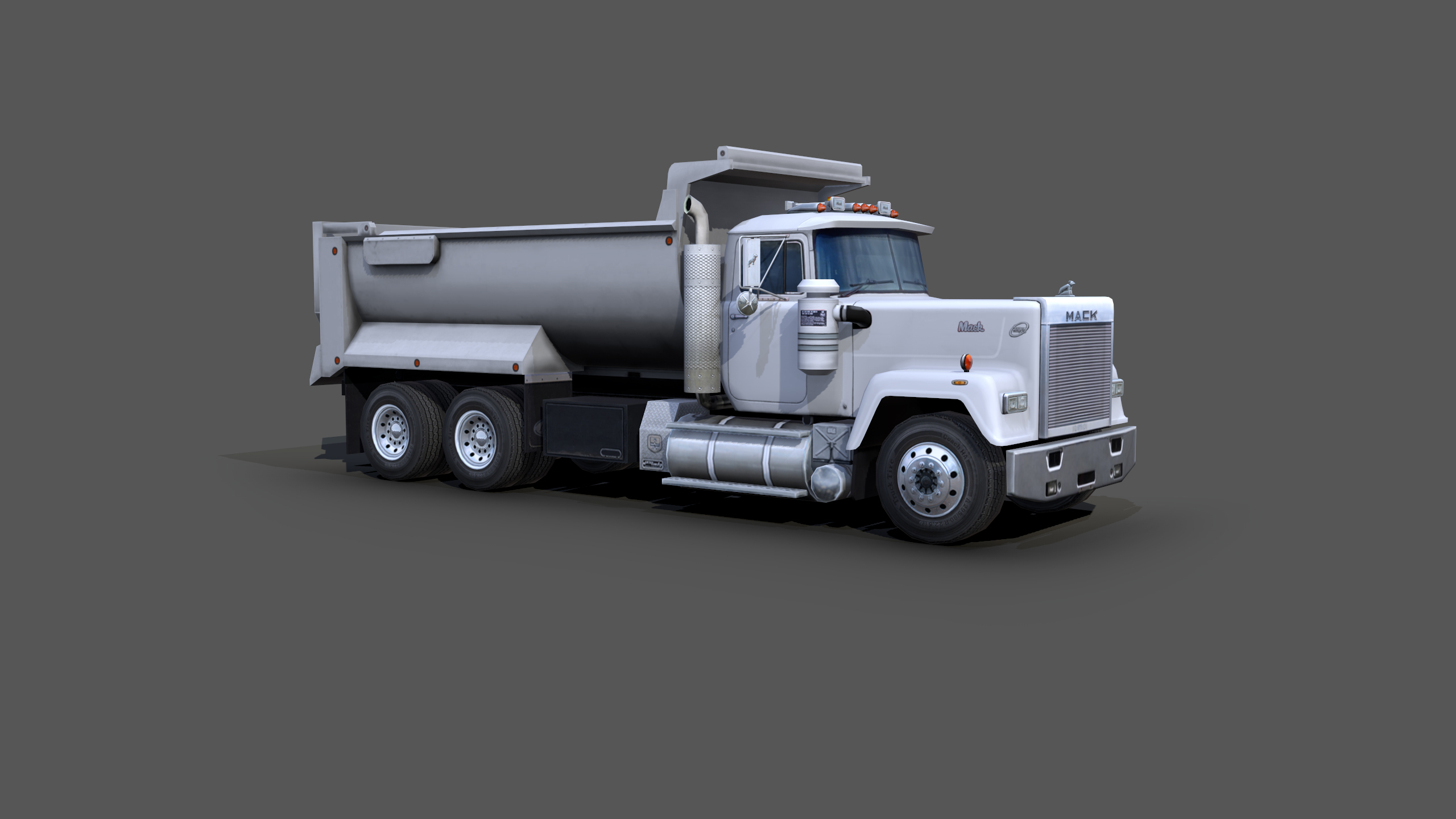 3D Mack RW600 Superliner Dump truck s08 1988 - TurboSquid 1868570