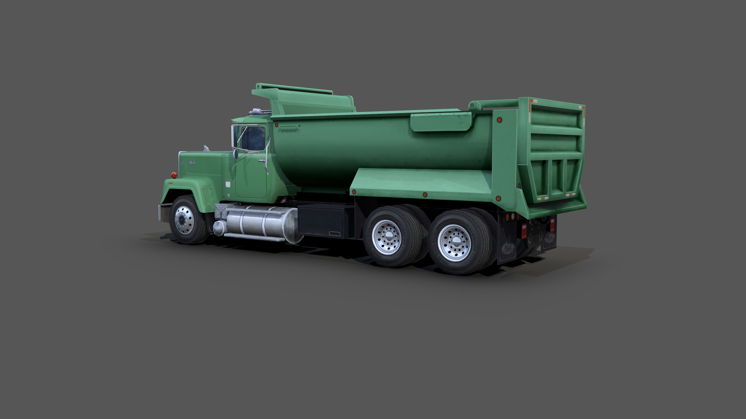 3D Mack RW600 Superliner Dump truck s08 1988 - TurboSquid 1868570