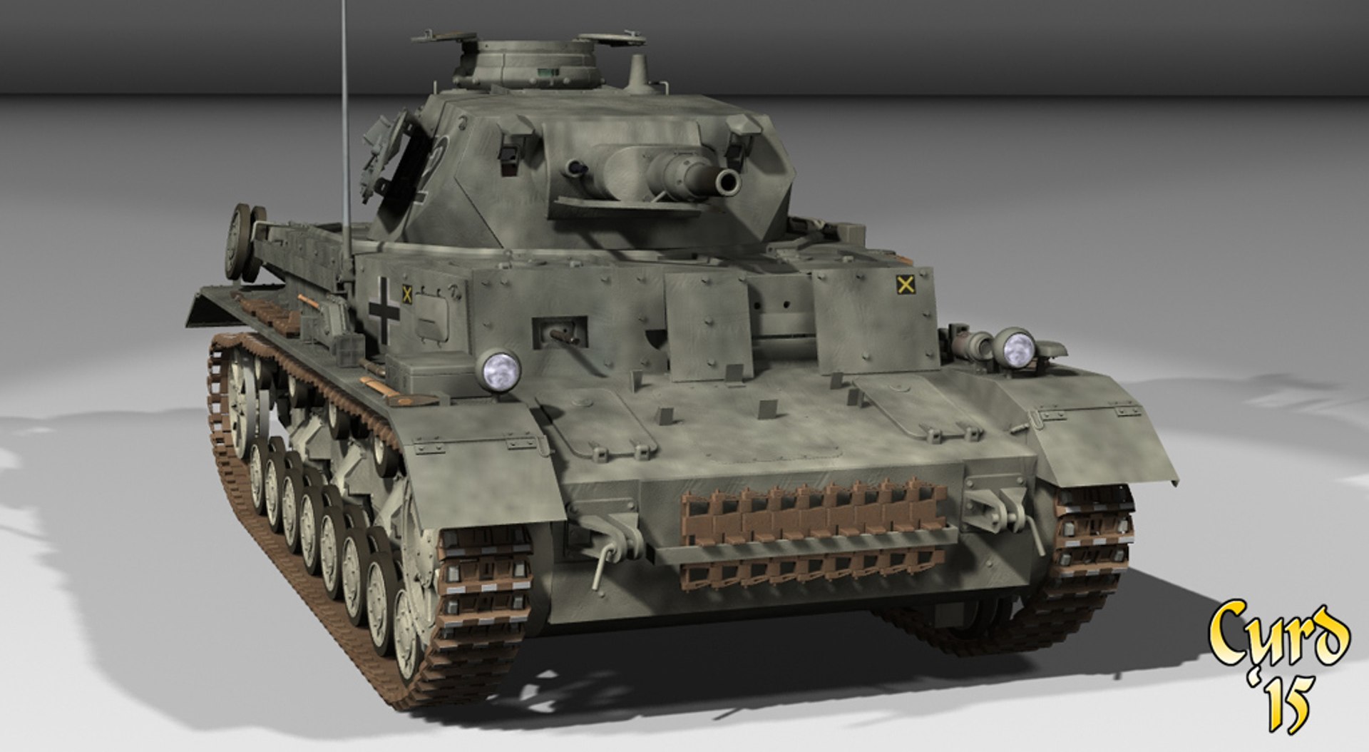 Panzer Iv Tank D 3d Lwo
