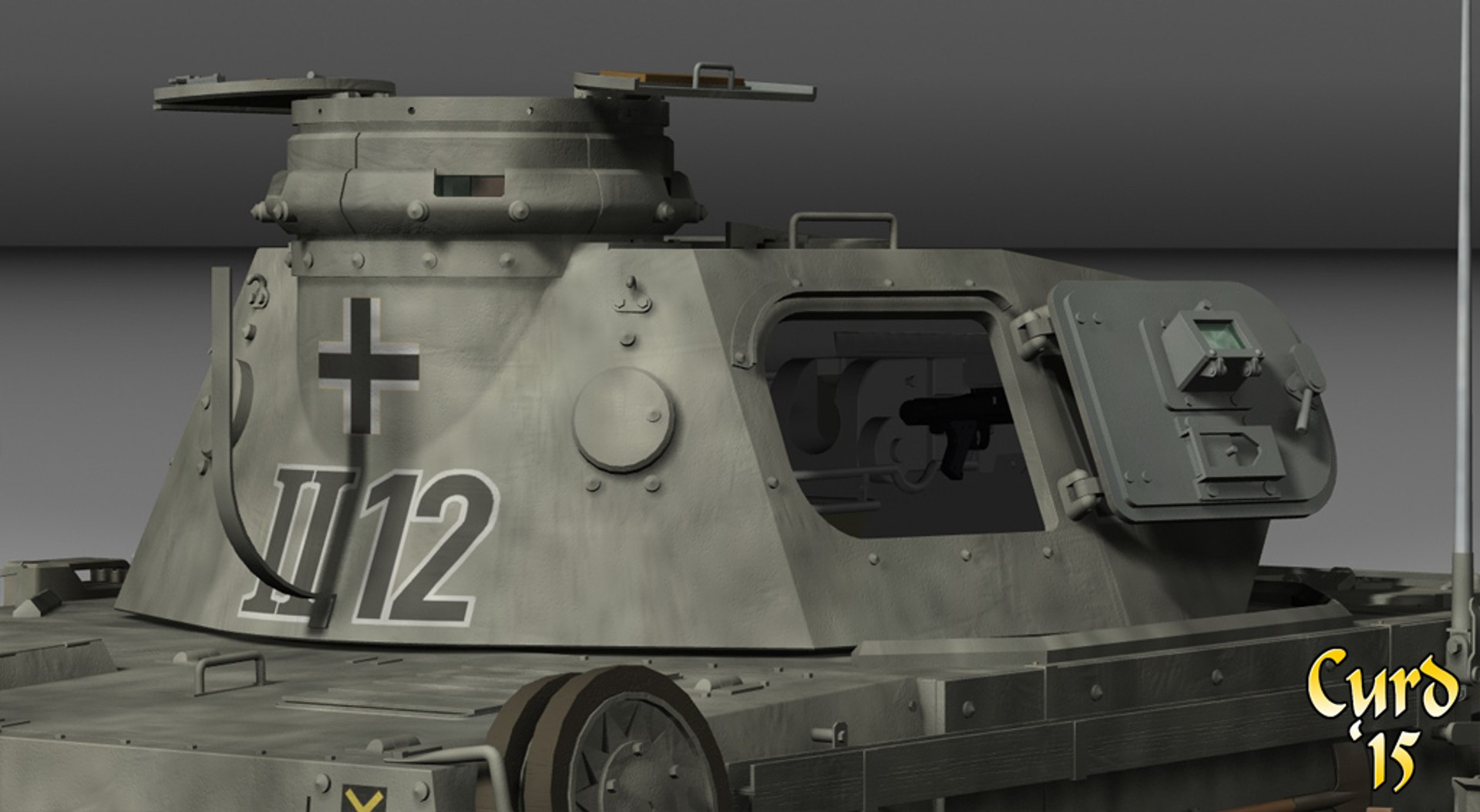 Panzer Iv Tank D 3d Lwo