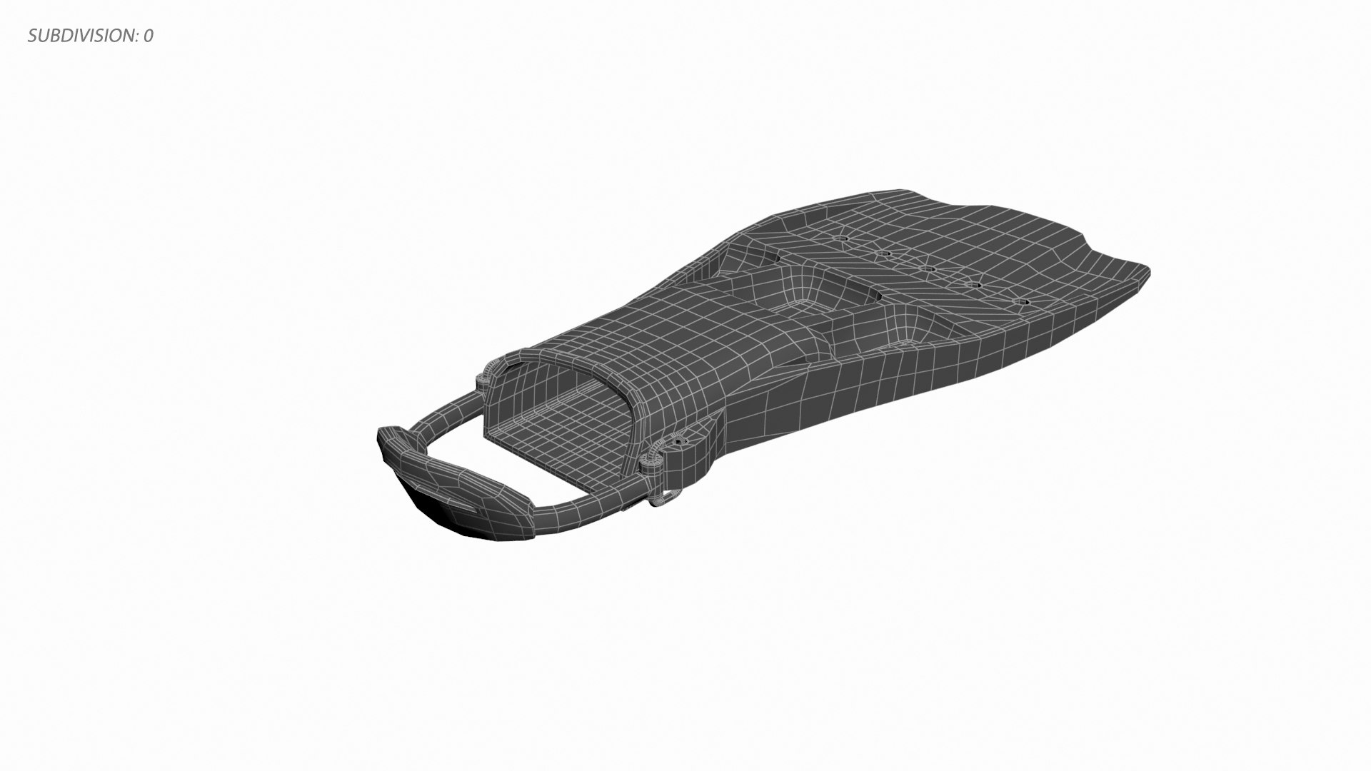 Rubber JET Fins Flippers 3D Model - TurboSquid 2097336