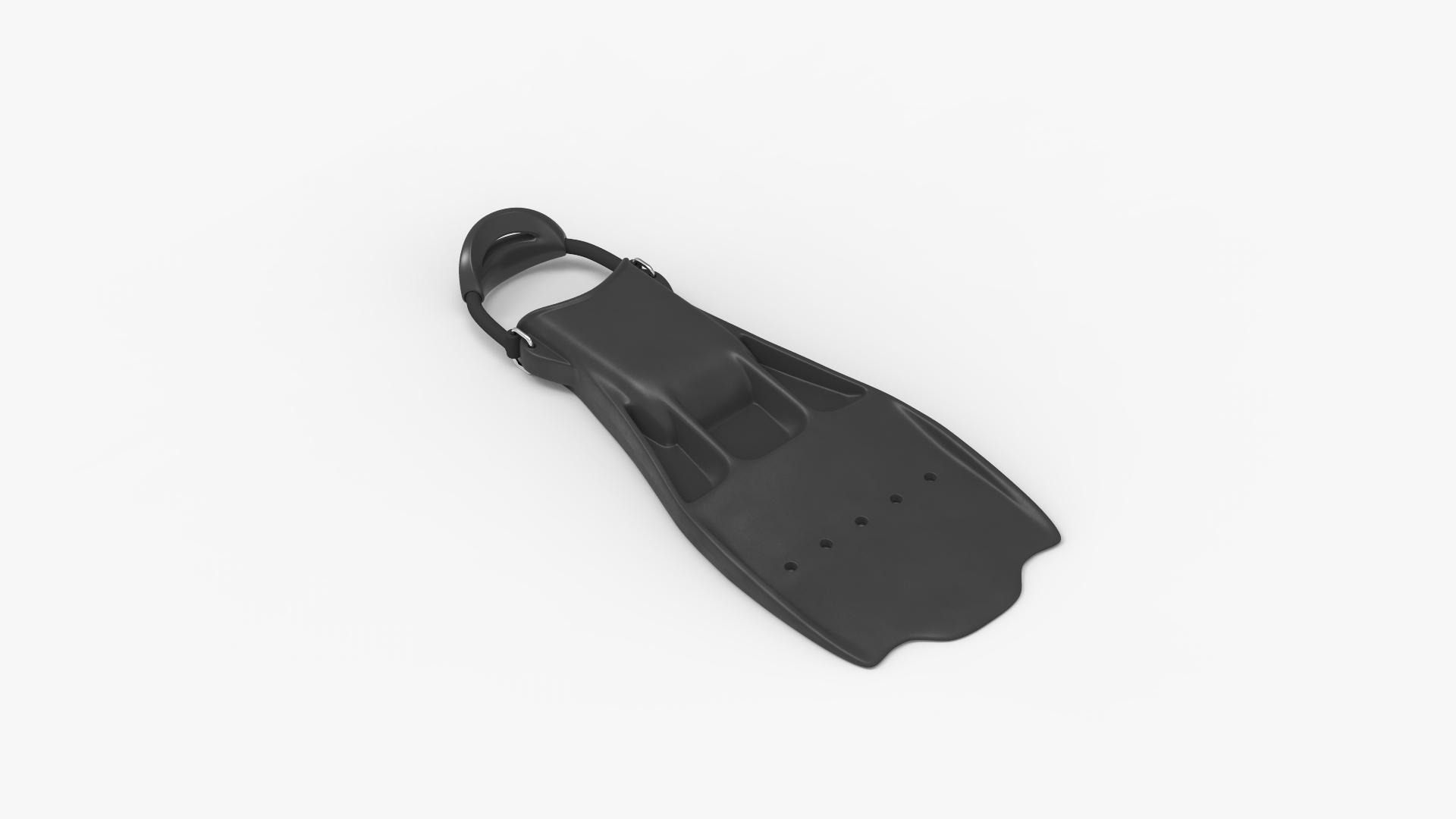 Rubber JET Fins Flippers 3D Model - TurboSquid 2097336