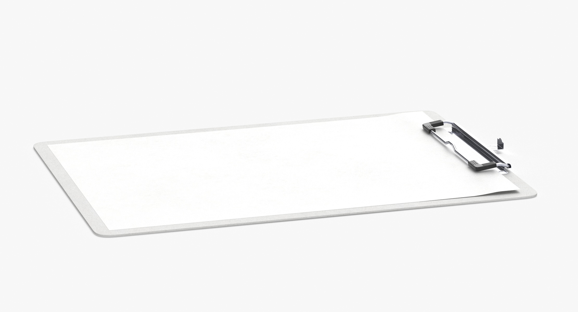 3D Office Stationary Clipboard Type 01 Different Poses Blank And ...