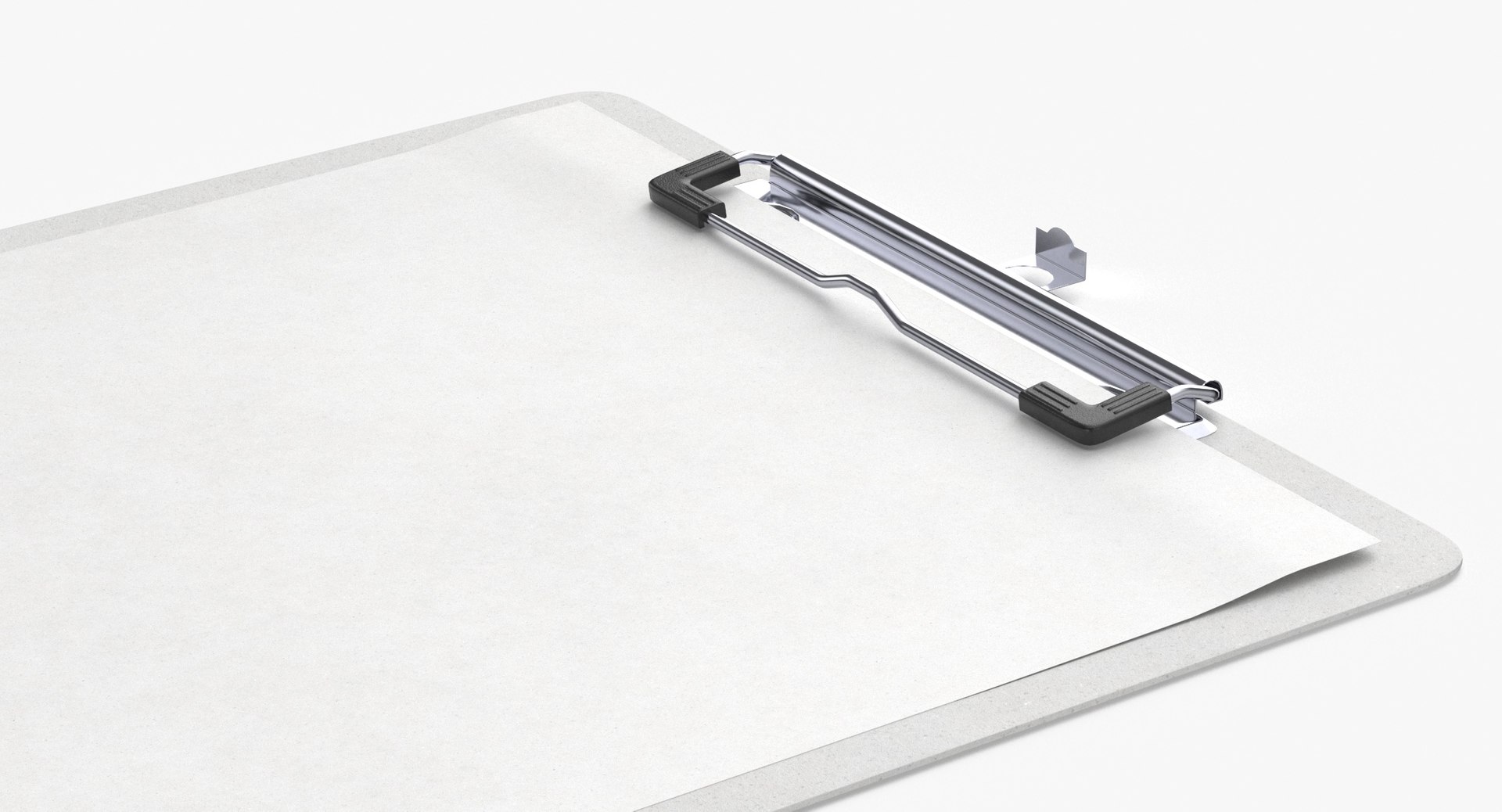 3D Office Stationary Clipboard Type 01 Different Poses Blank And ...
