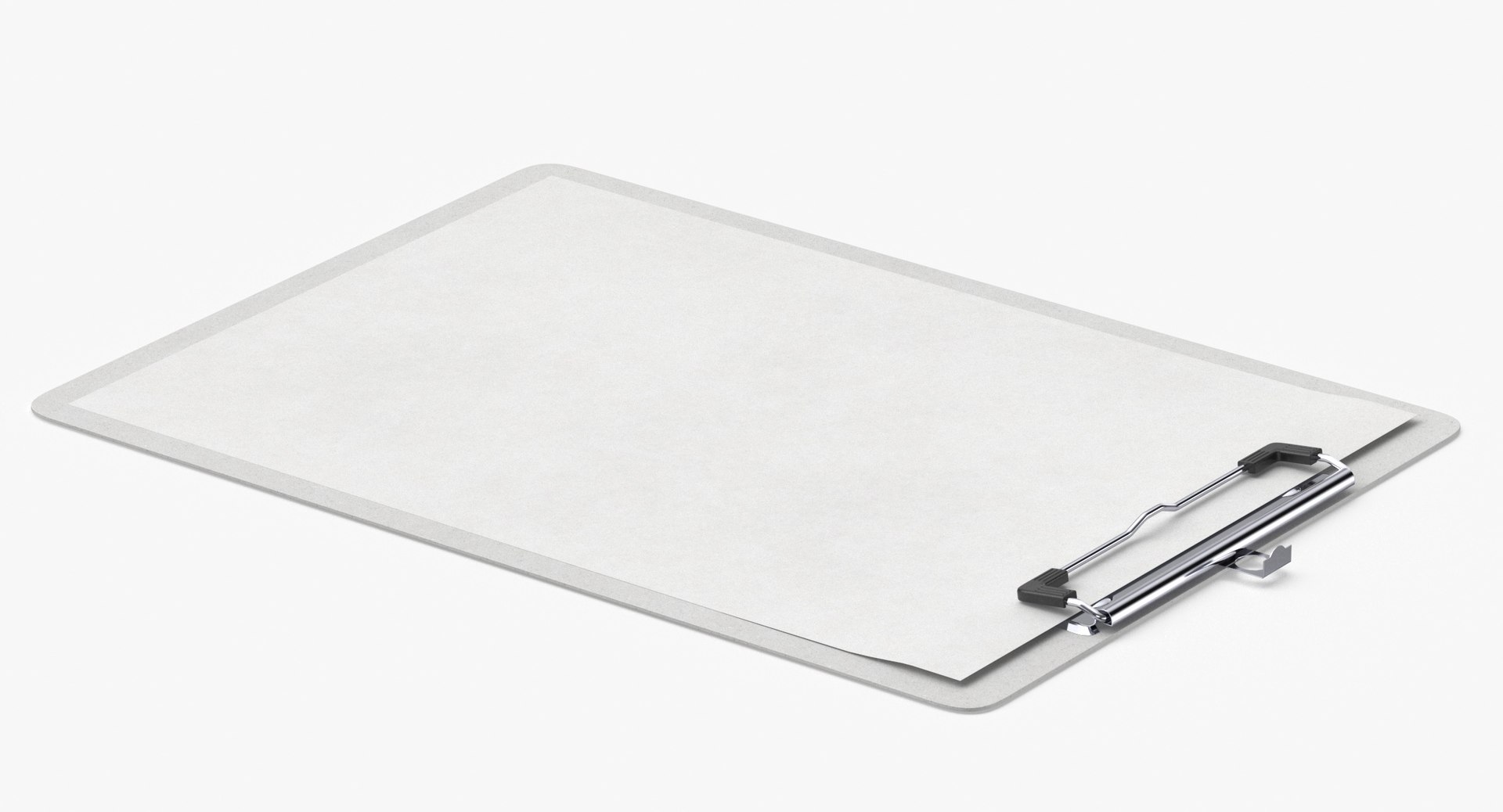 3D Office Stationary Clipboard Type 01 Different Poses Blank And ...