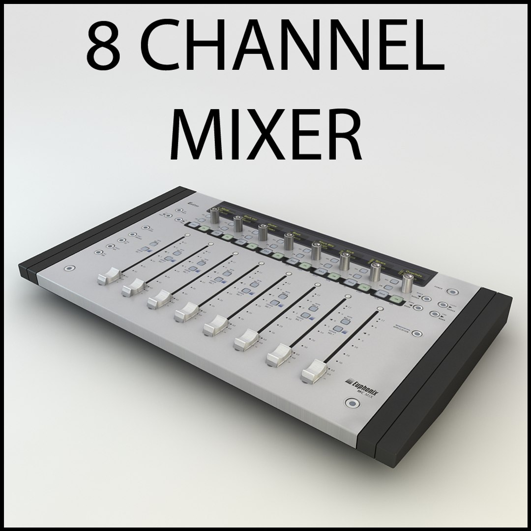 Euphonix Mc Mix Mixer 3ds