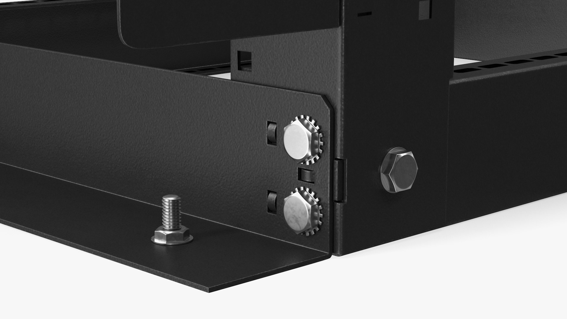 Open Frame Server Rack 24U Empty 3D - TurboSquid 1848981