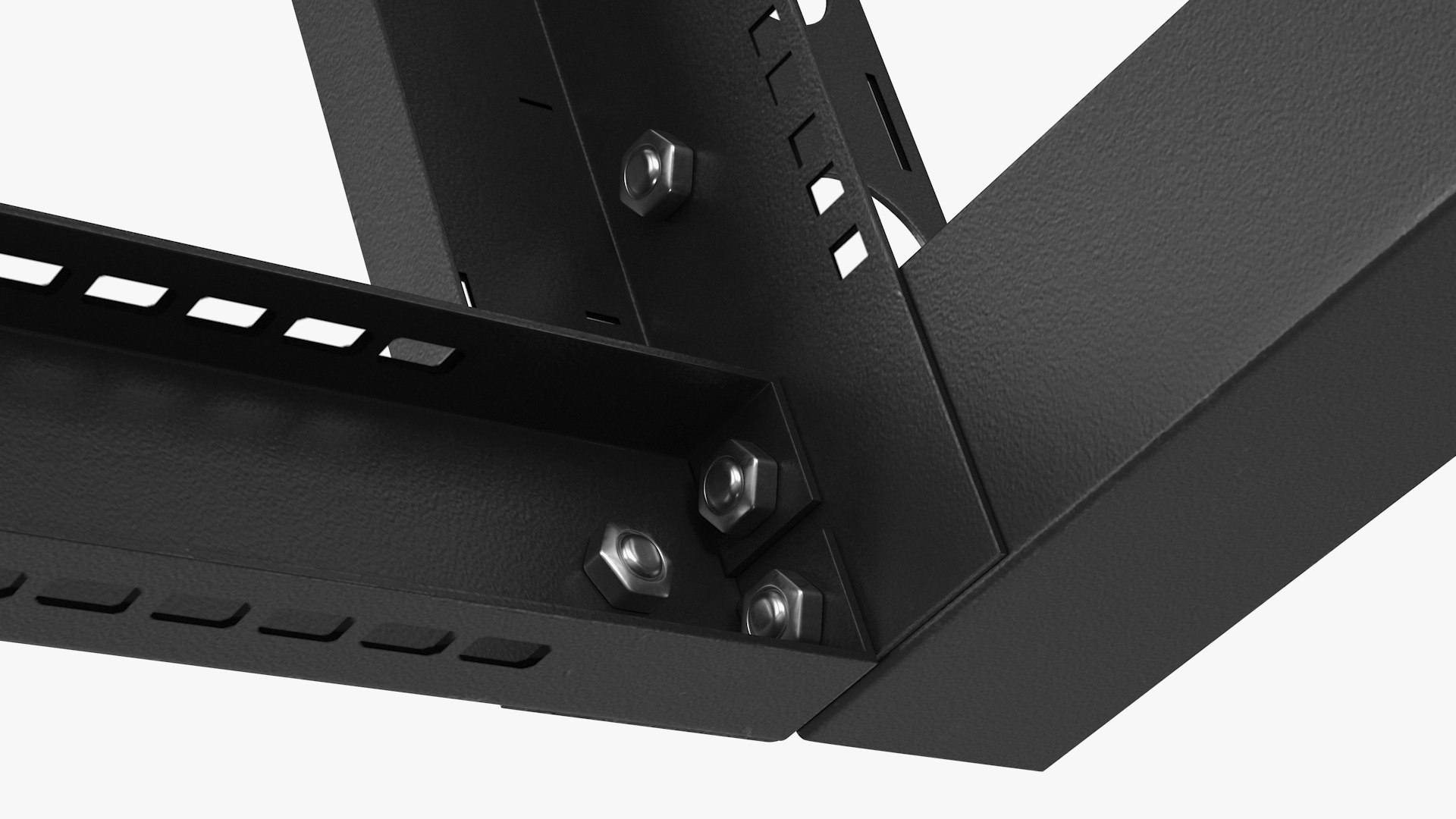 Open Frame Server Rack 24U Empty 3D - TurboSquid 1848981