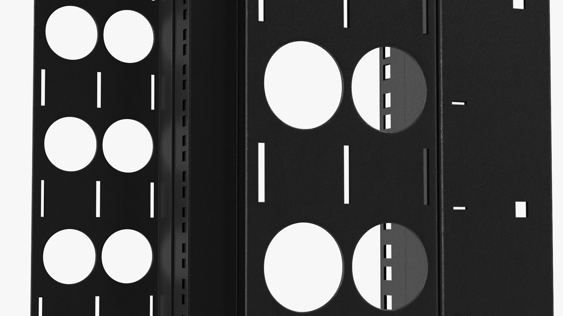 Open Frame Server Rack 24U Empty 3D - TurboSquid 1848981