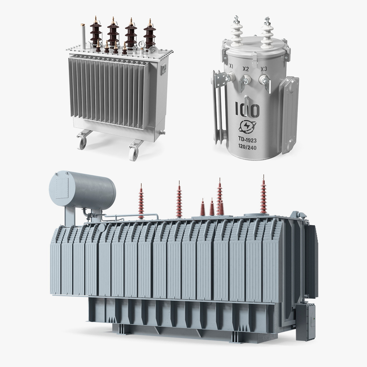 modelo 3d Colección de transformadores eléctricos - TurboSquid 2196493