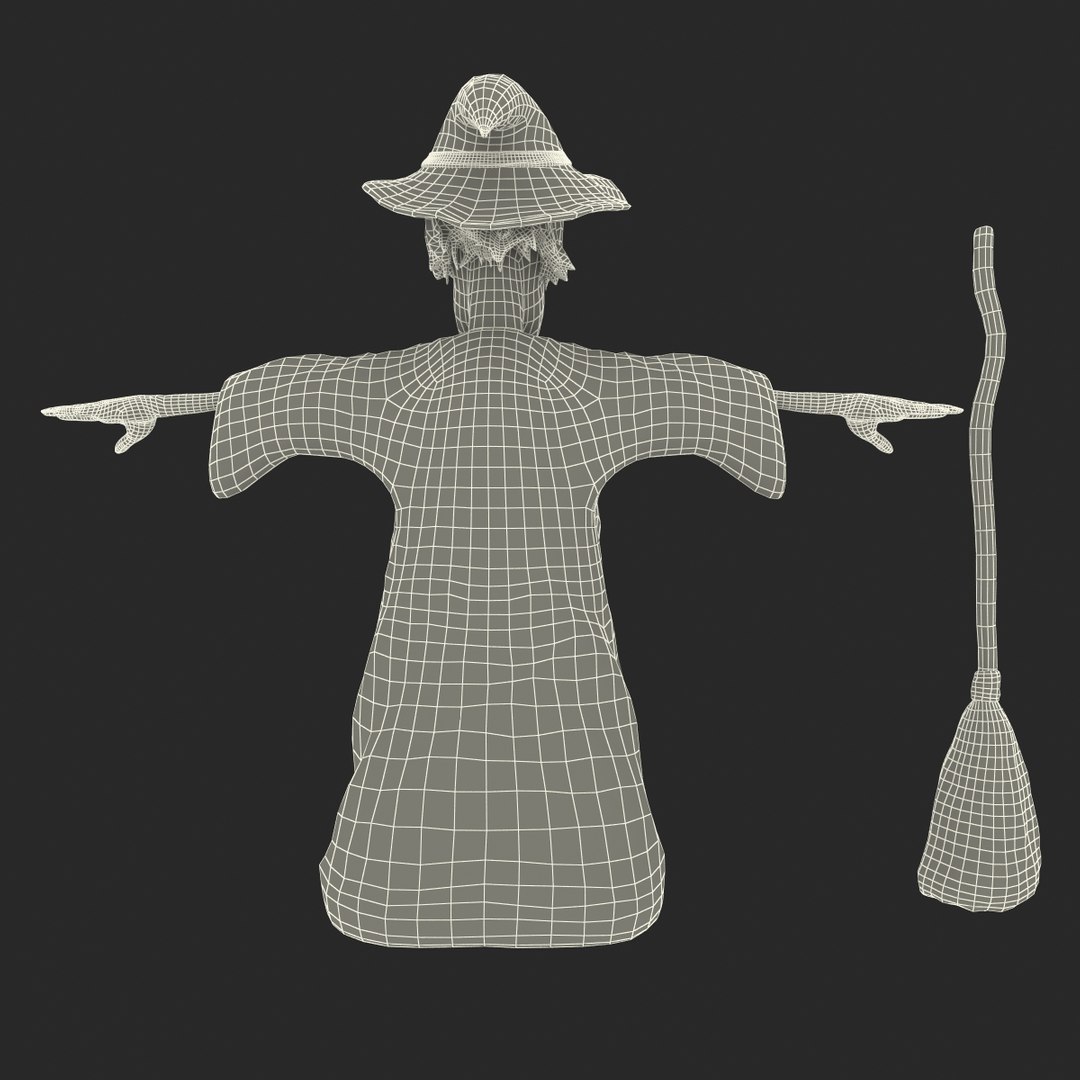 cartoon witch 3d 3ds